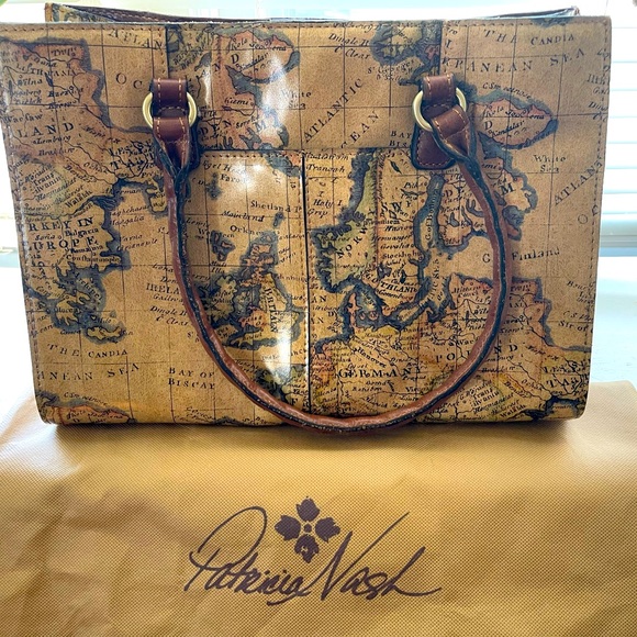 Patricia Nash | Bags | Patricia Nash Leather Primrose Satchel Wshoulder ...